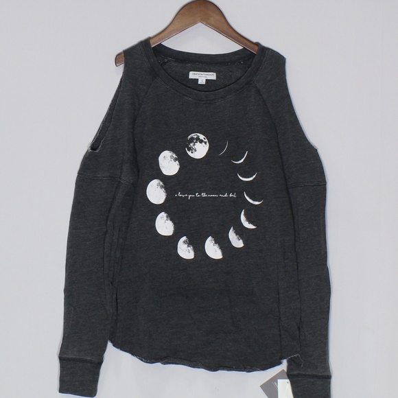 Grayson Threads | Tops | Cold Shoulder Pullover Sweatshirt Grayson ...